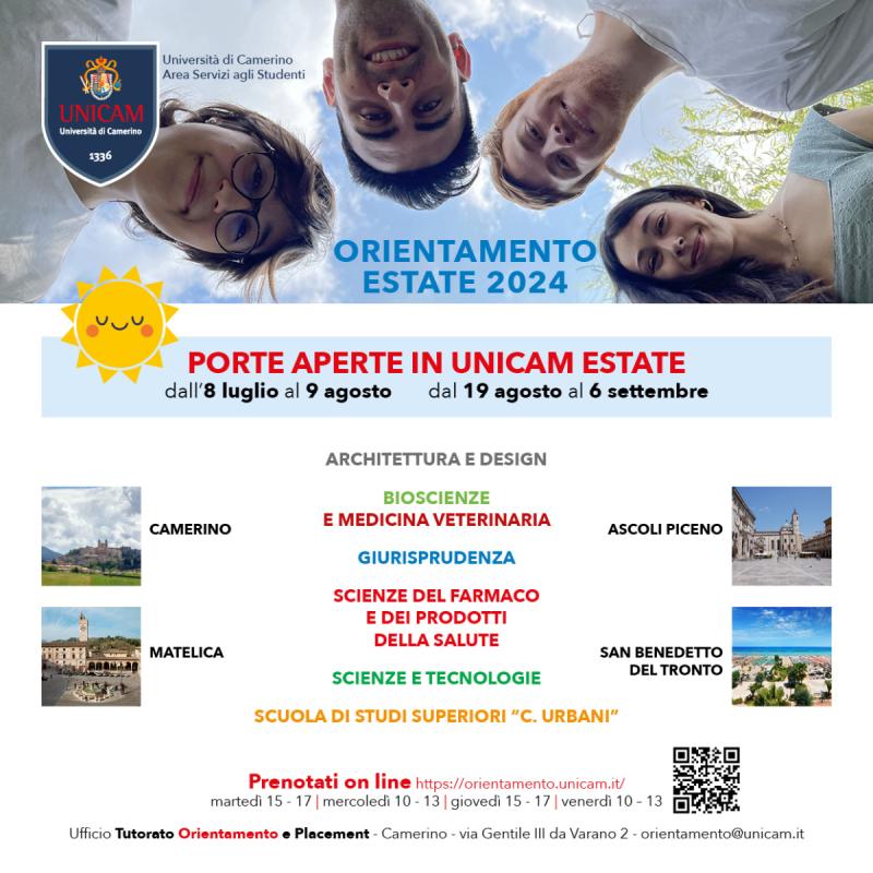 Porte aperte in Unicam 2024 | Informatica Unicam